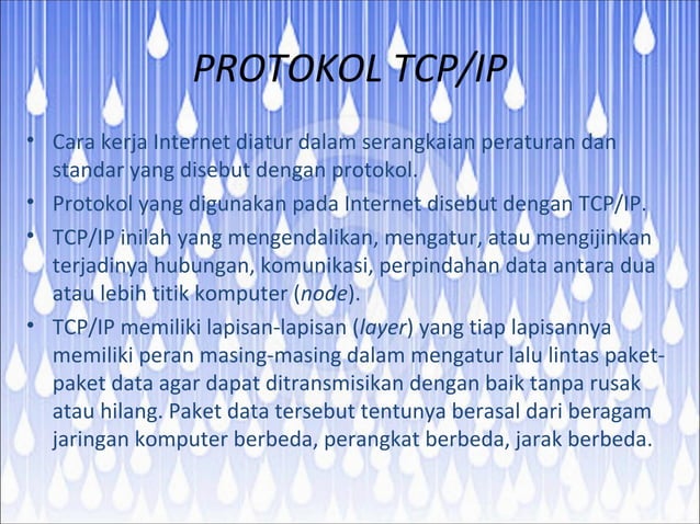 Cara Kerja Internet | PPT