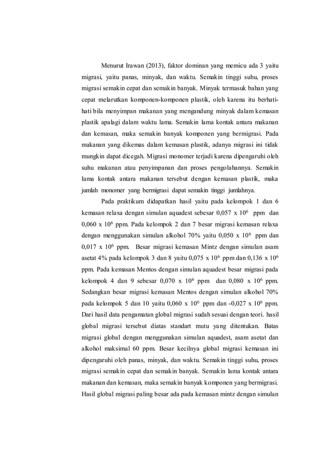 Cara kerja pengemasan | PDF