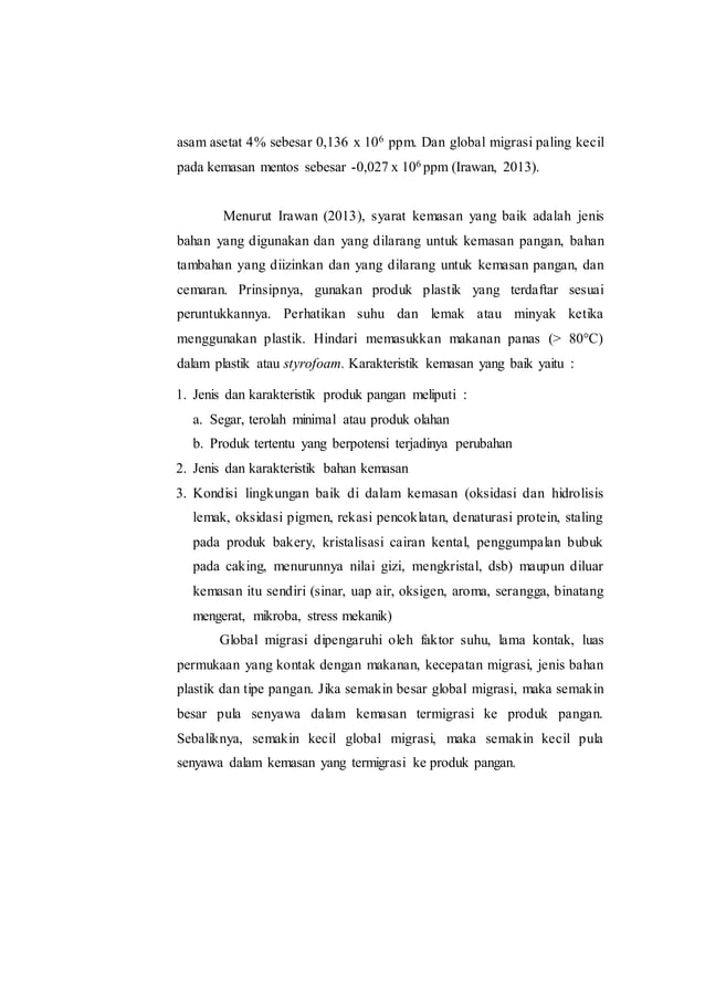 Cara kerja pengemasan | PDF