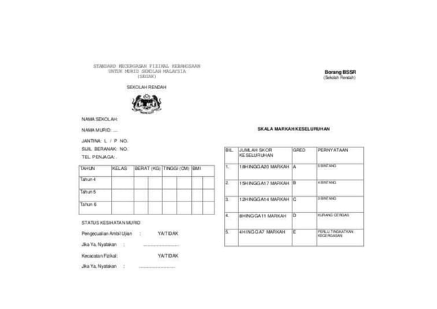 Cara kira bmi dan brg | DOCX