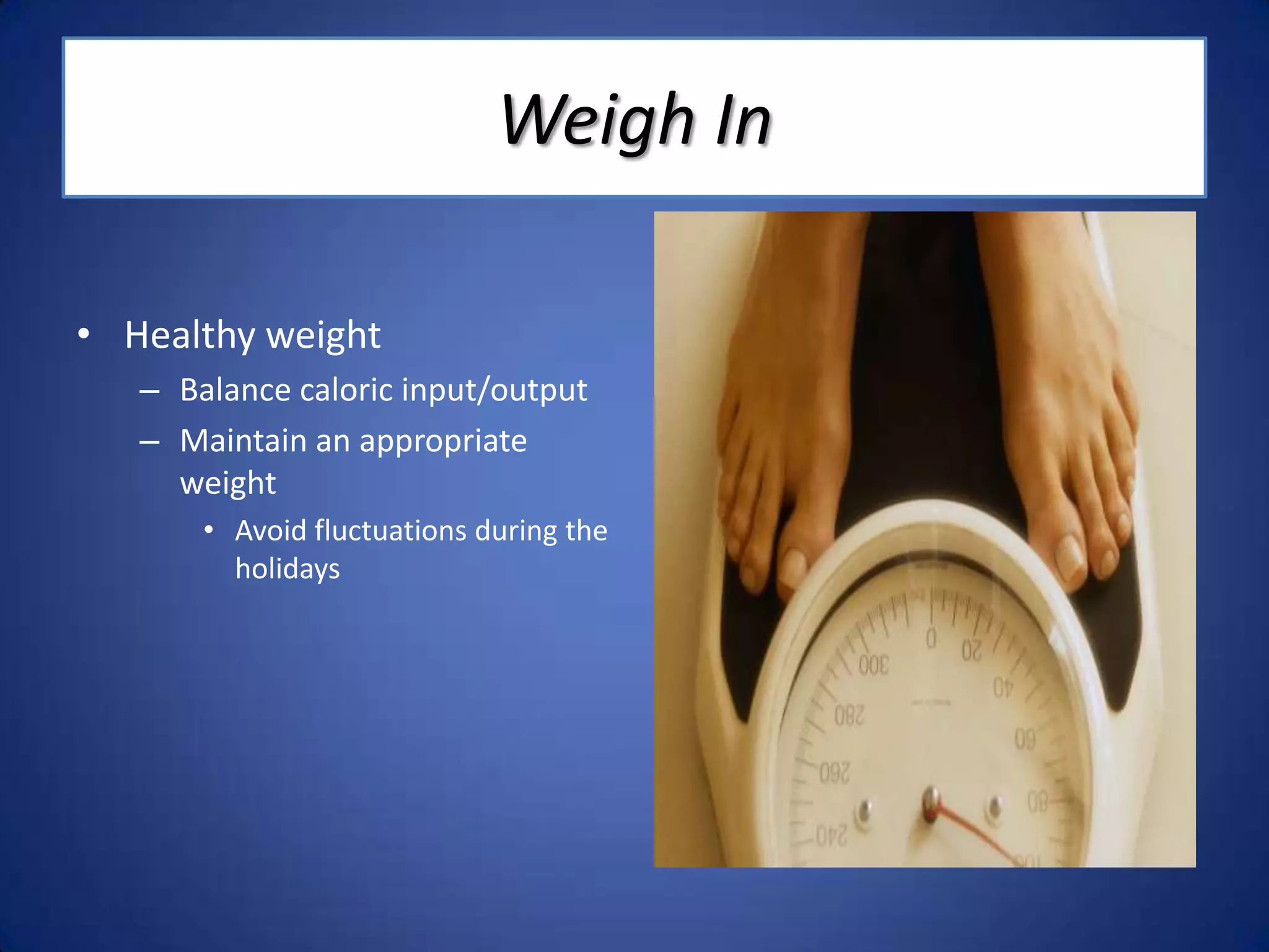 Caralde maintaining a healthy lifestyle | PPT