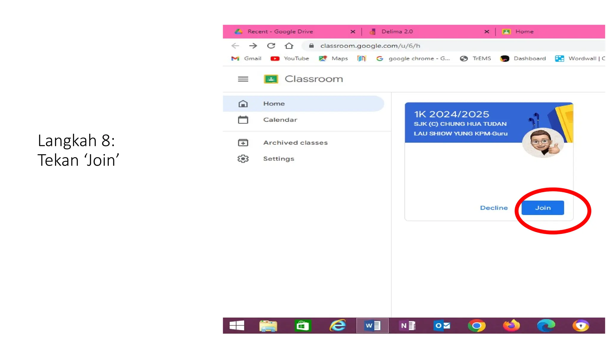 CARA MASUK GOOGLE CLASSROOM DENGAN KOMPUTER.pptx