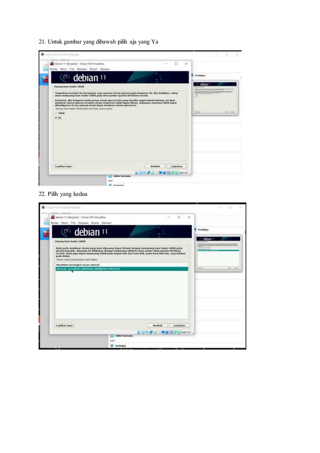 Cara melakukan instalasi sistem operasi Windows dan Linux .docx