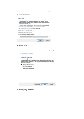 Cara melakukan instalasi sistem operasi Windows dan Linux .docx