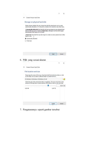 Cara melakukan instalasi sistem operasi Windows dan Linux .docx
