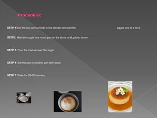 Caramel custard | PPT