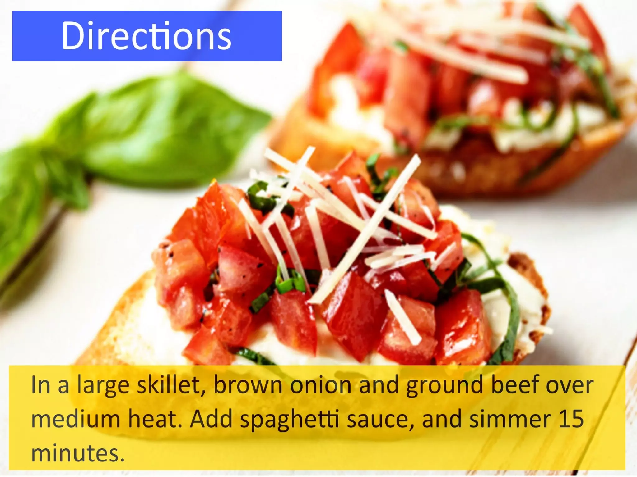 Caramelized Tomato Bruschetta Recipes | PPT