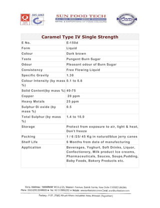 Caramel type iv single | PDF