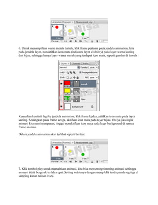 Cara membuat animasi gambar bergerak | DOCX