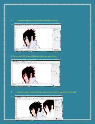 Cara membuat anime dalam corel draw | DOCX