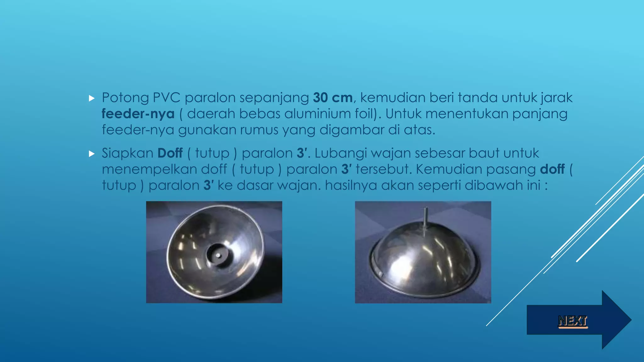 Cara membuat antena wajan bolic penguat sinyal modem usb wlan | PPTX