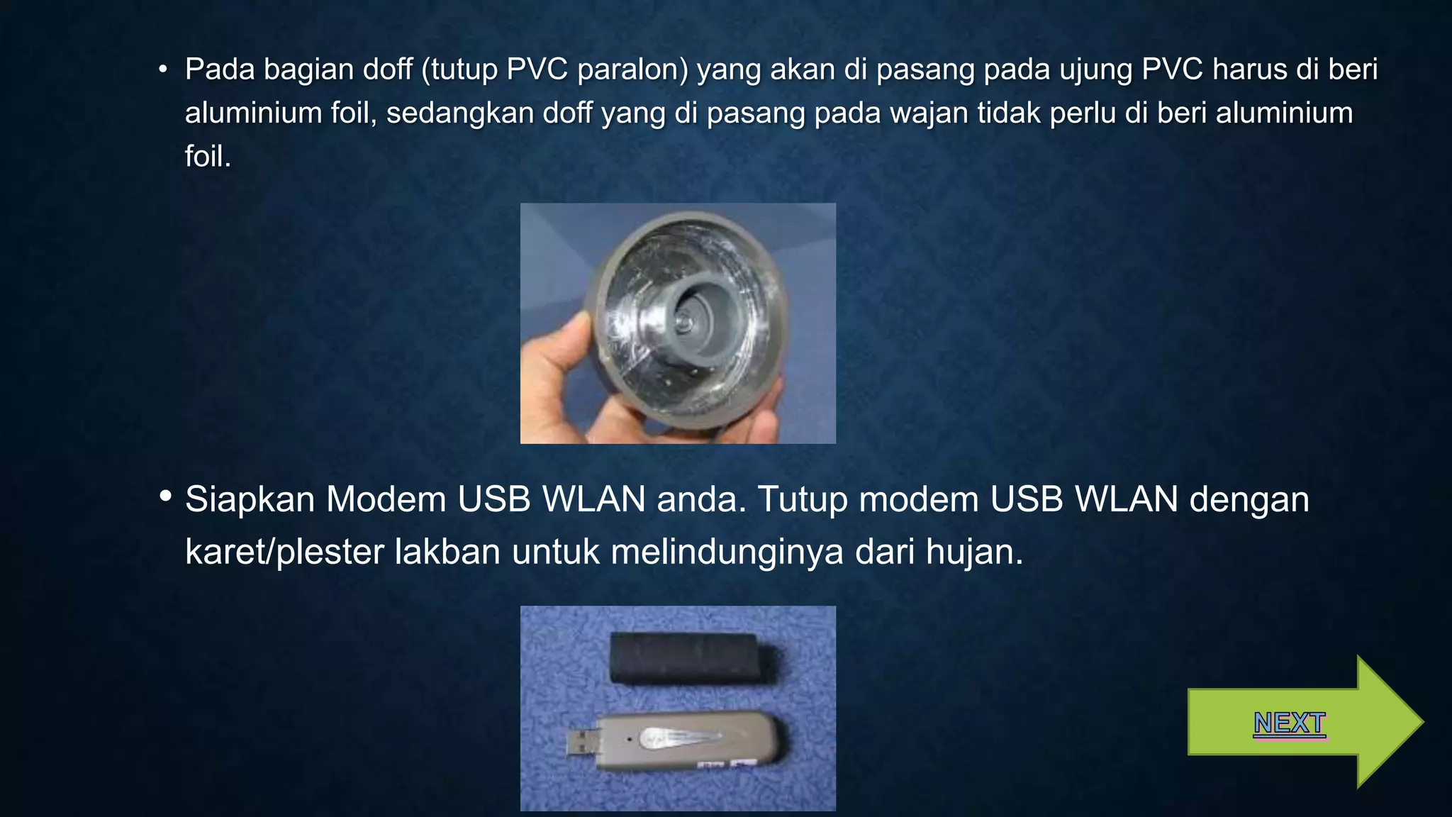 Cara membuat antena wajan bolic penguat sinyal modem usb wlan | PPTX