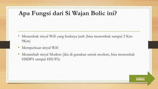 Cara membuat antena wajan bolic penguat sinyal modem usb wlan | PPTX
