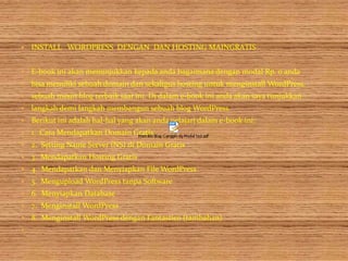 Cara membuat blog | PPT