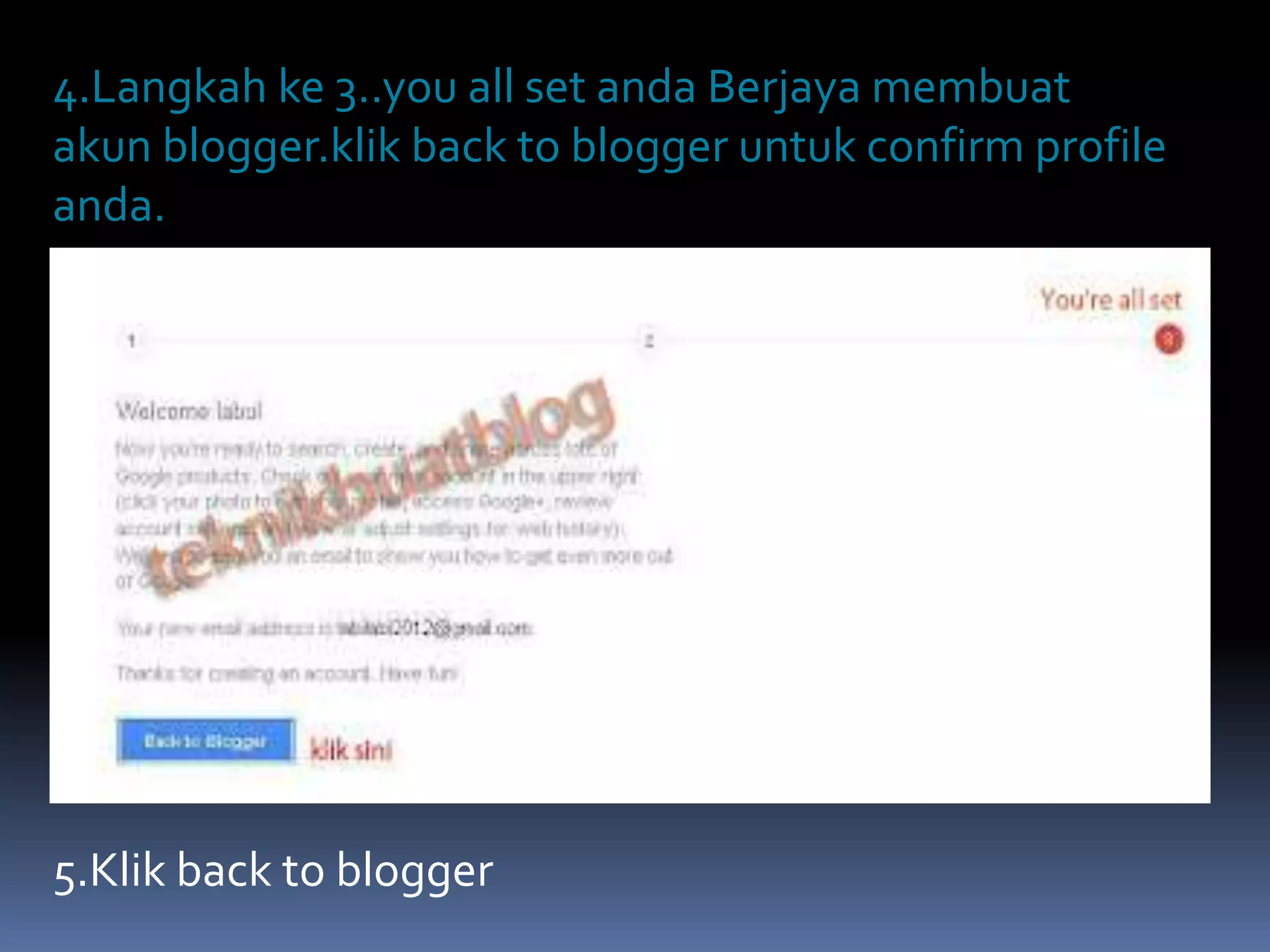 Cara membuat blog | PPTX