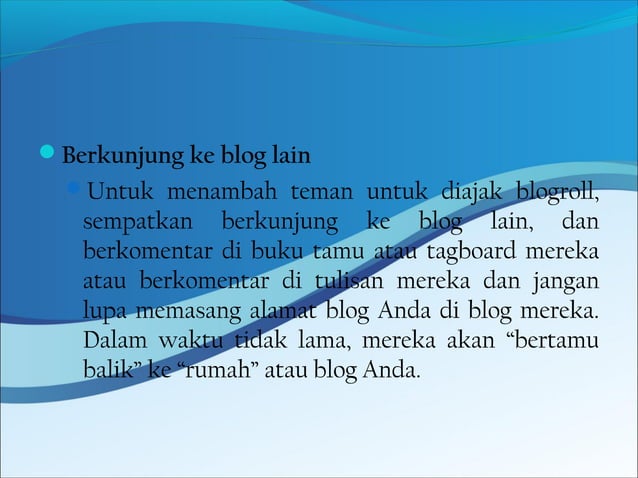 Cara membuat blog | PPT