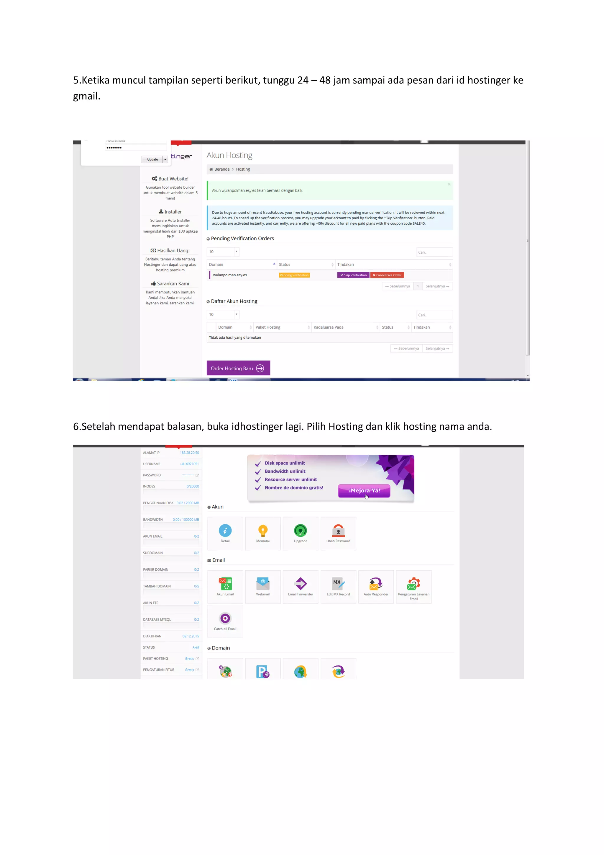 Cara membuat blog | PDF