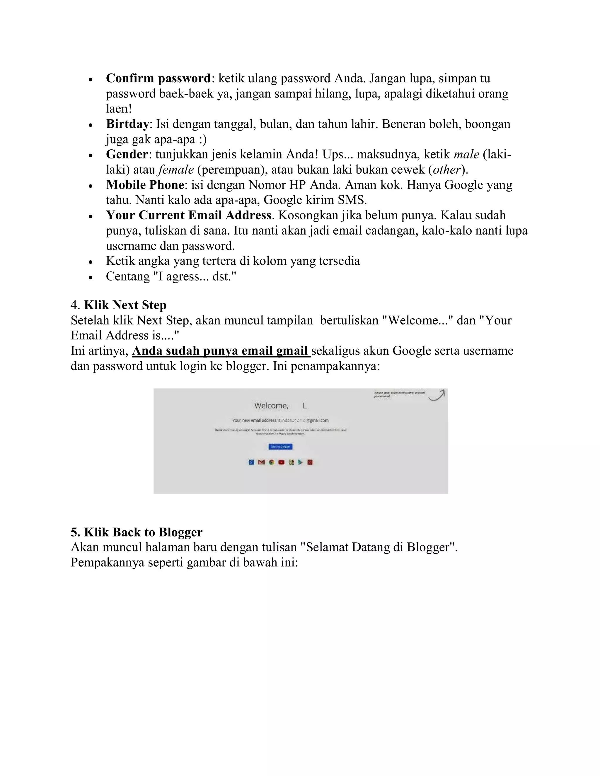 Cara membuat blog untuk pemula | PDF