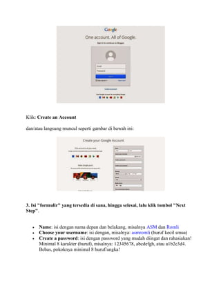 Cara membuat blog untuk pemula | PDF