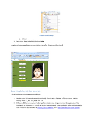 Cara Membuat Daftar Bergambar Vlookup | PDF