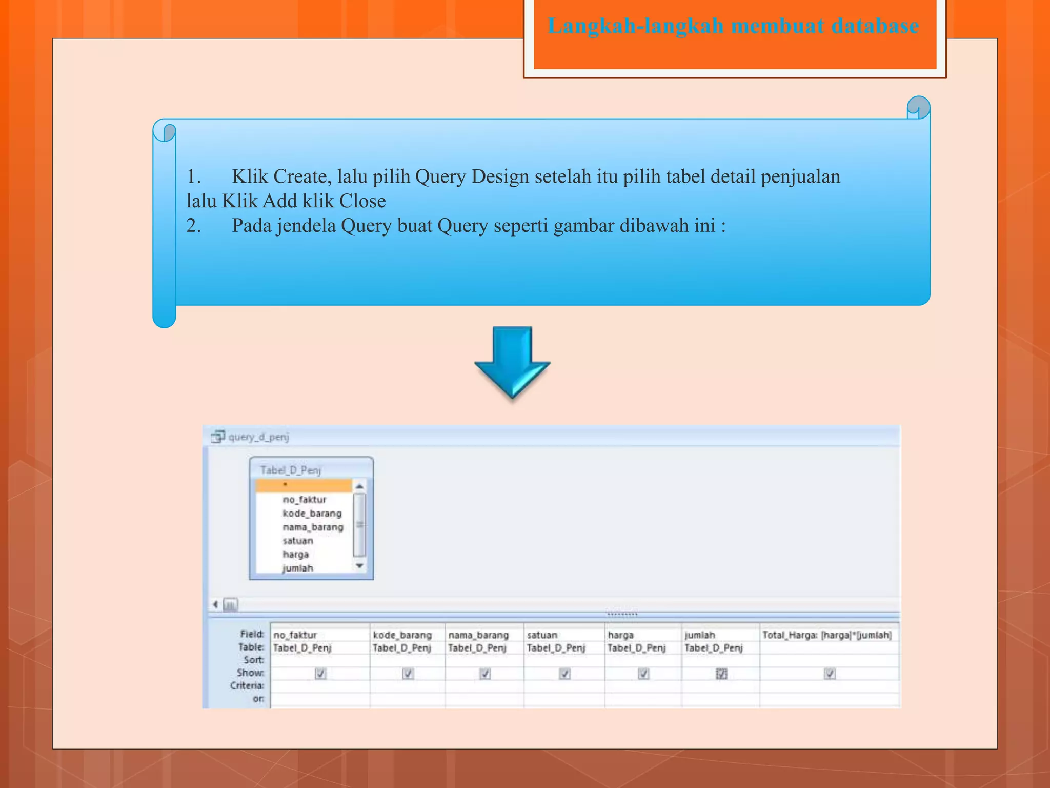 Cara membuat database dengan mudah dan simple | PPTX