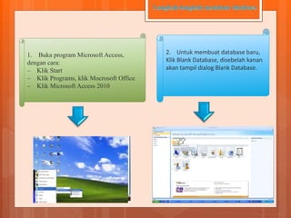Cara membuat database dengan mudah dan simple | PPTX
