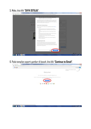 Cara membuat email berbasis gmail | PDF