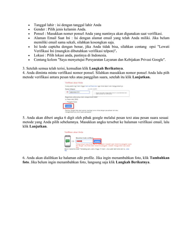 CARA MEMBUAT EMAIL | PDF