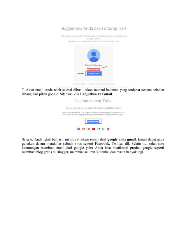 CARA MEMBUAT EMAIL | PDF