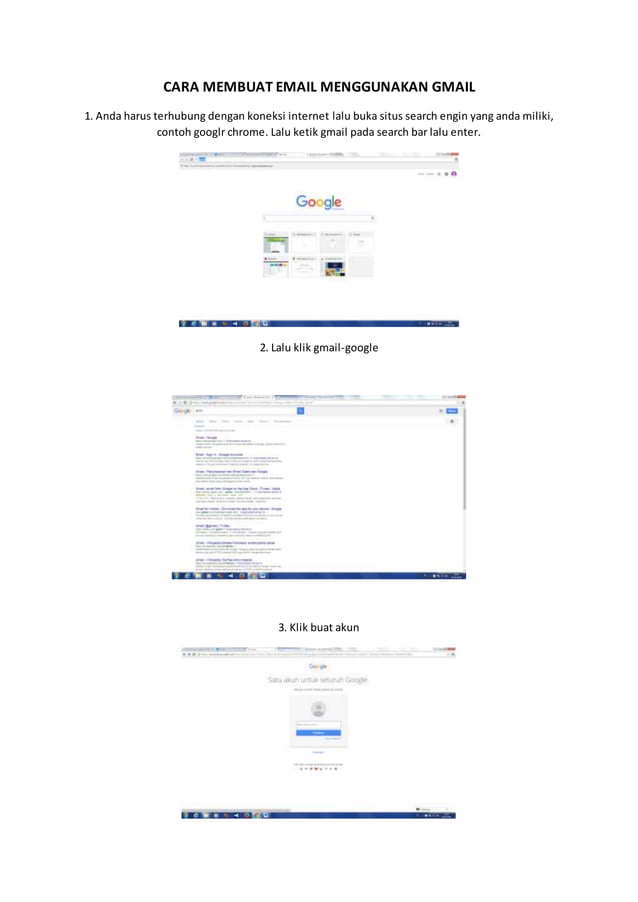 Cara membuat email menggunakan gmail | PDF
