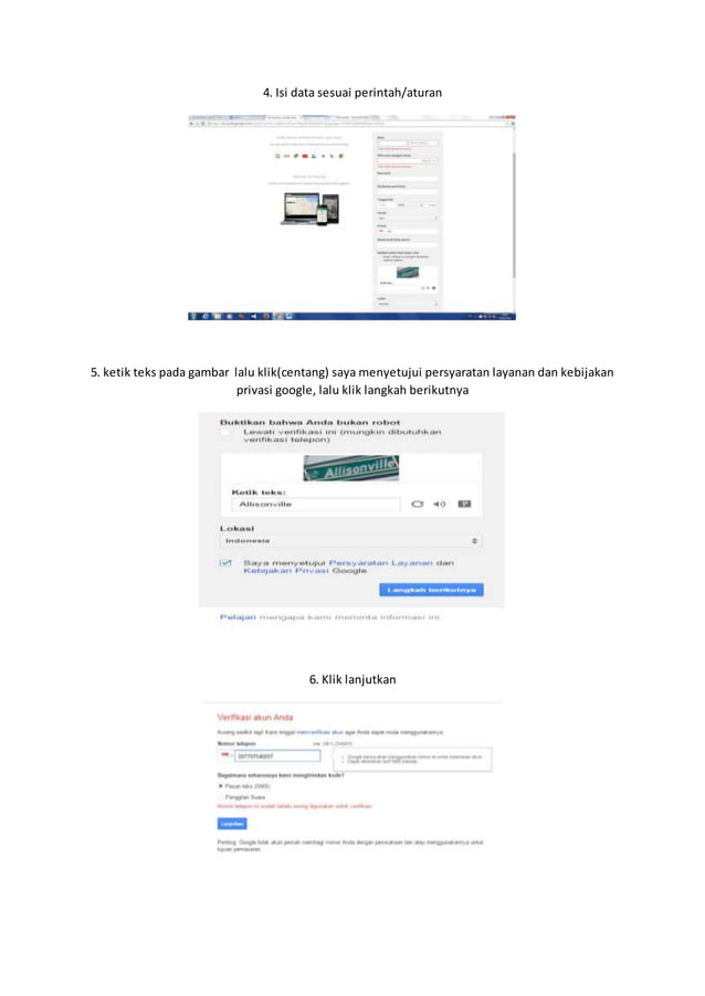 Cara membuat email menggunakan gmail | PDF