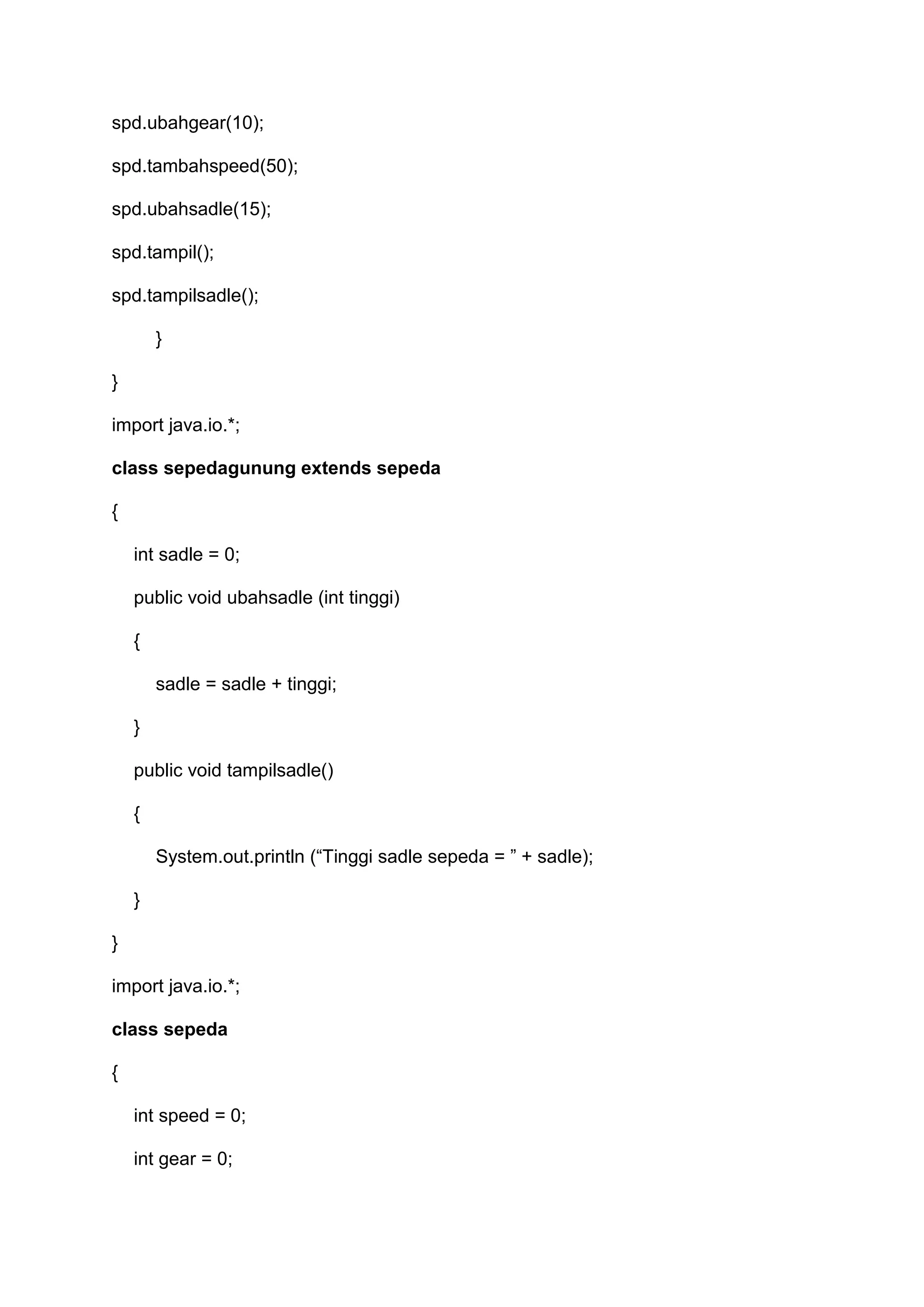 Cara membuat fungsi dan prosedur pada java | PDF