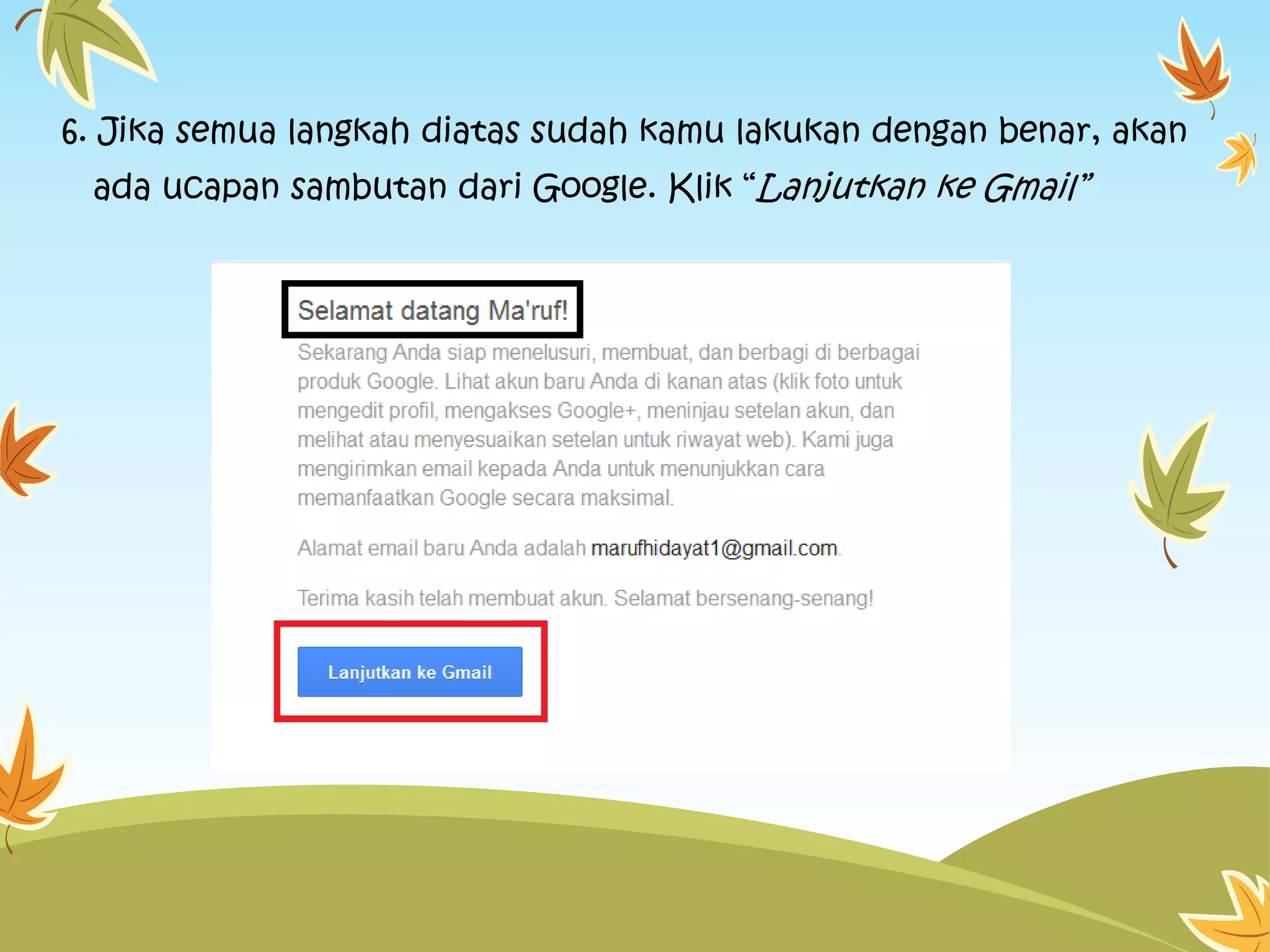 Cara Membuat Gmail | PPTX