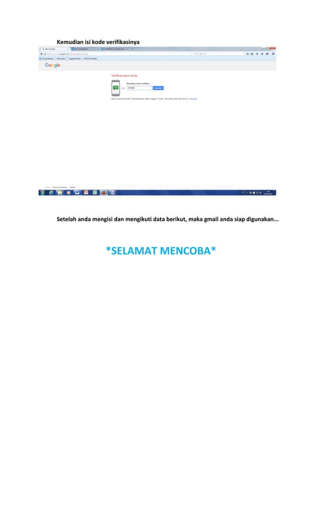 Cara membuat gmail | PDF