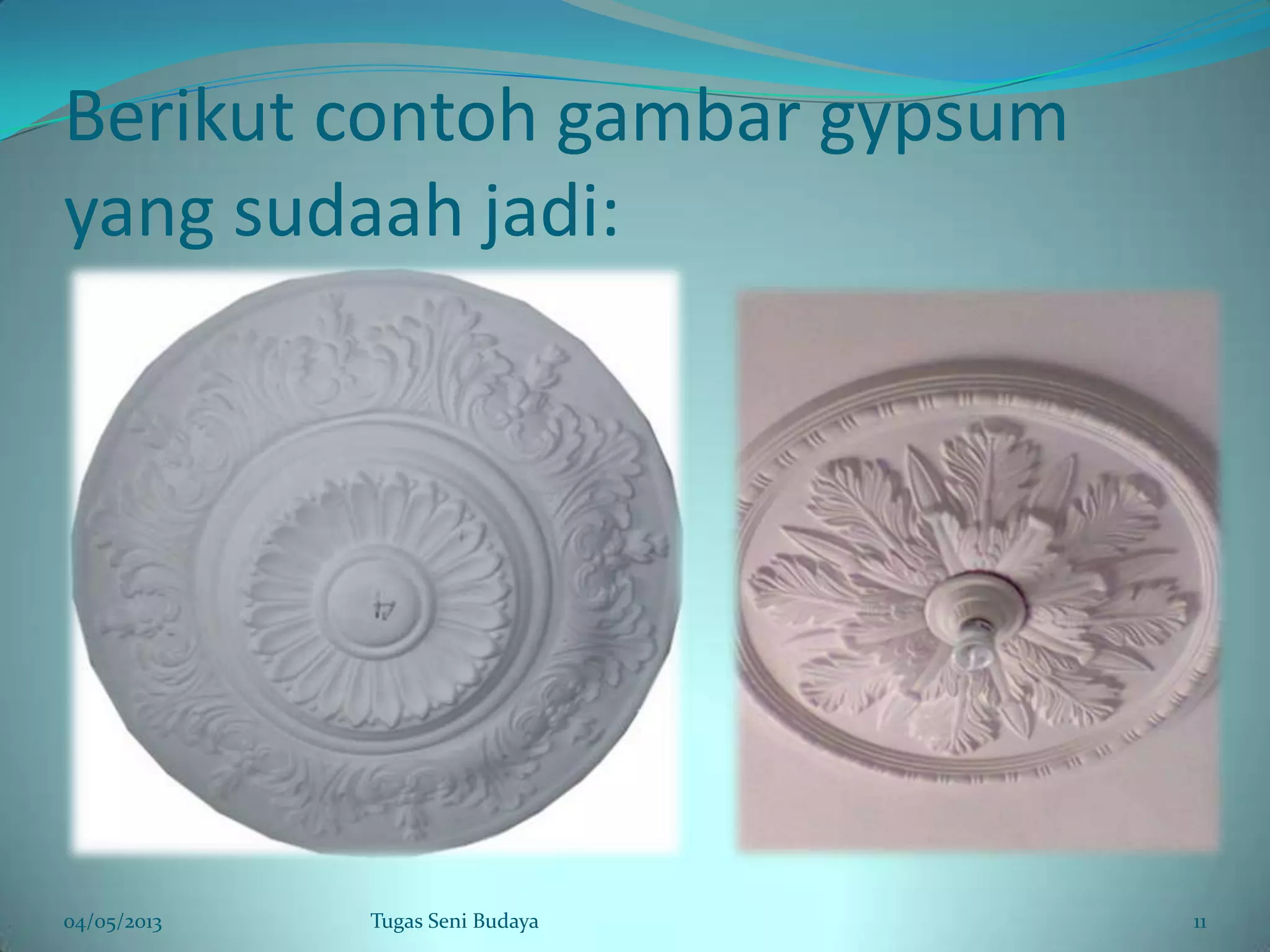 Cara membuat gypsum | PPTX