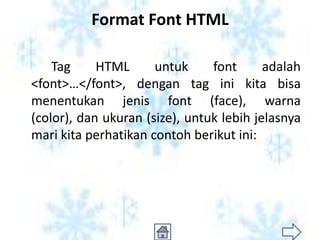 Cara membuat html (desma susanti) | PPTX