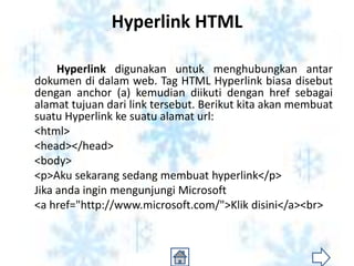 Cara membuat html (desma susanti) | PPTX