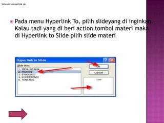 Cara membuat hyperlink | PPTX