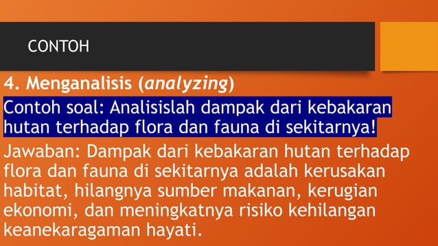 CARA MEMBUAT KISI KISI soal berdasarkan taksonomi Bloom | PPTX