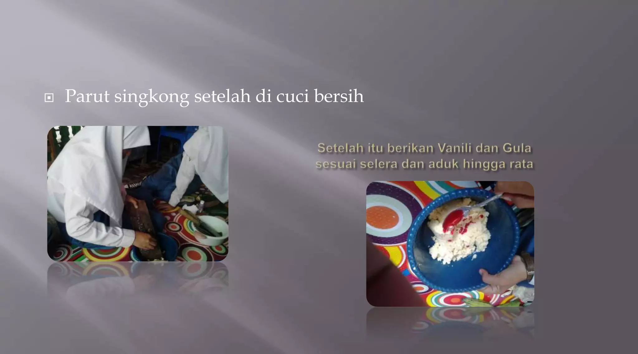 Cara membuat kue mata roda | PPTX