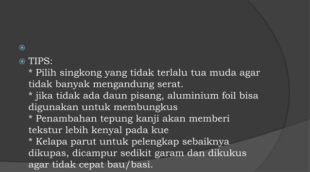 Cara membuat kue mata roda | PPT