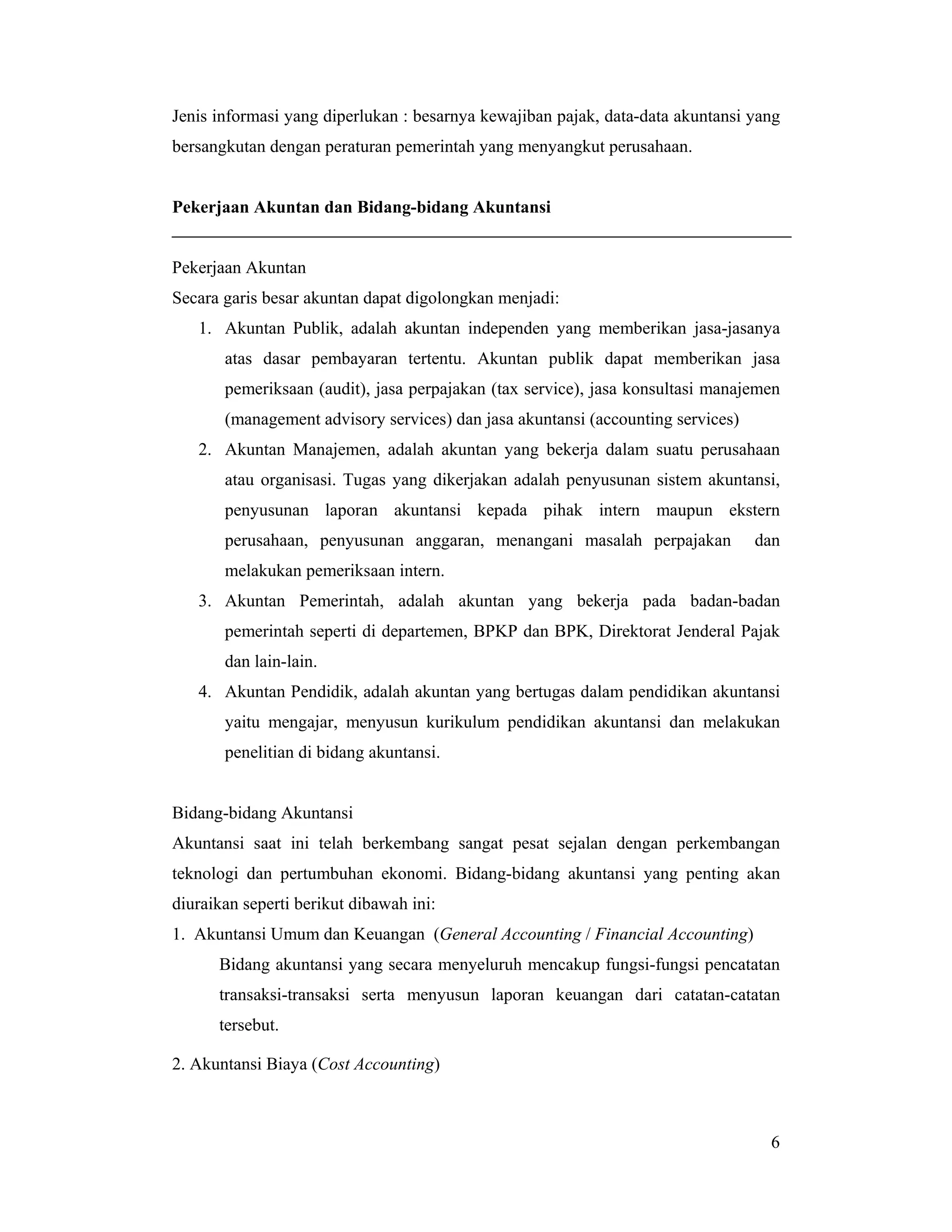 Cara membuat laporan keuangan perusahaan bab-1-akuntansi | PDF