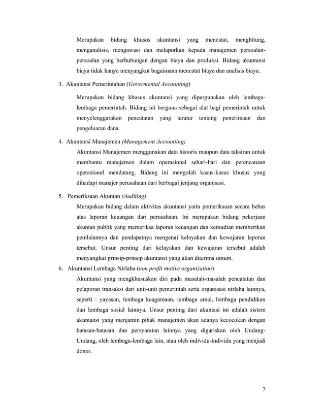 Cara membuat laporan keuangan perusahaan bab-1-akuntansi | PDF