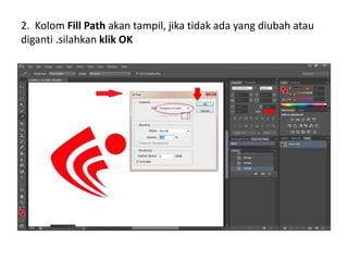Cara membuat logo stikomcki dengan photoshop | PPTX
