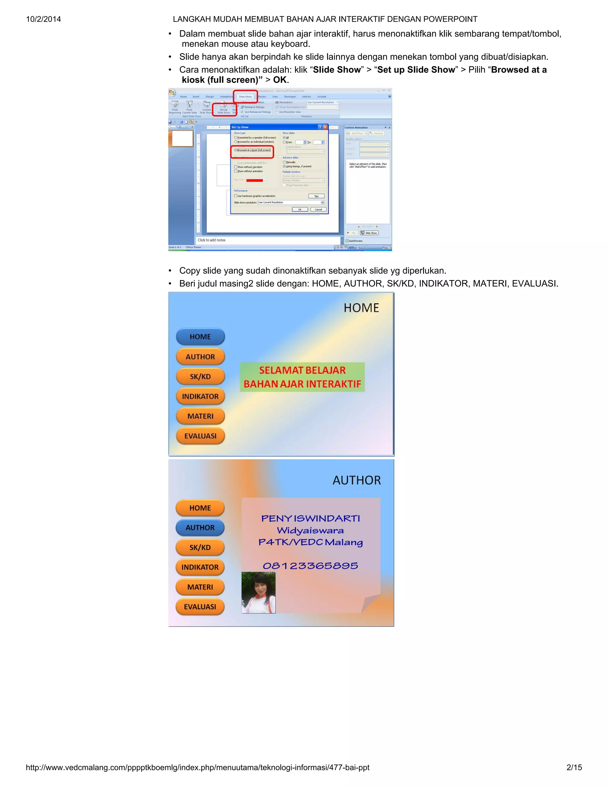 Cara membuat macros | PDF