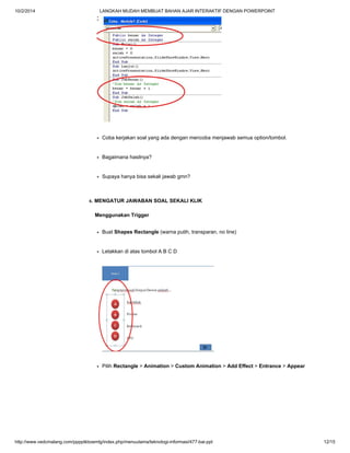 Cara membuat macros | PDF