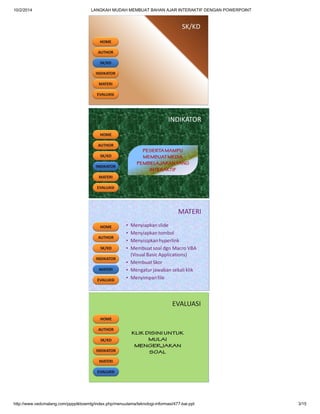 Cara membuat macros | PDF