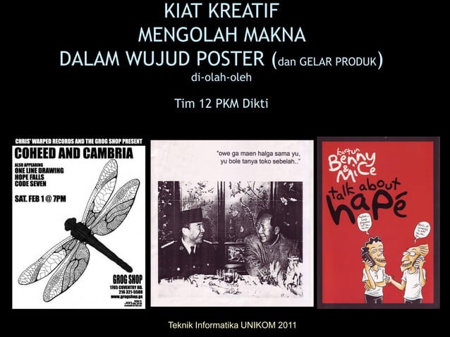 Membuat Poster Yang Baik | PPT