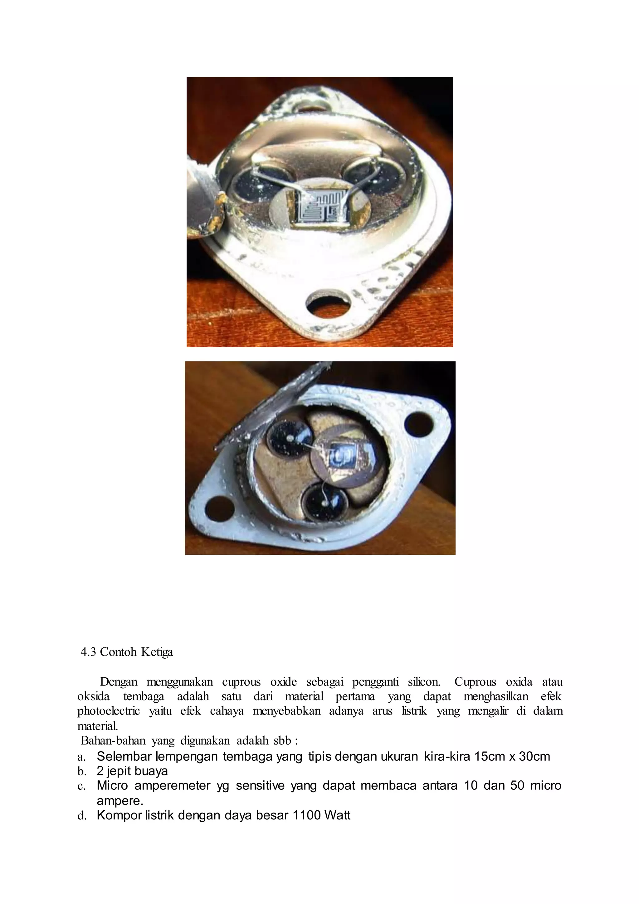 Cara membuat sel surya | DOCX