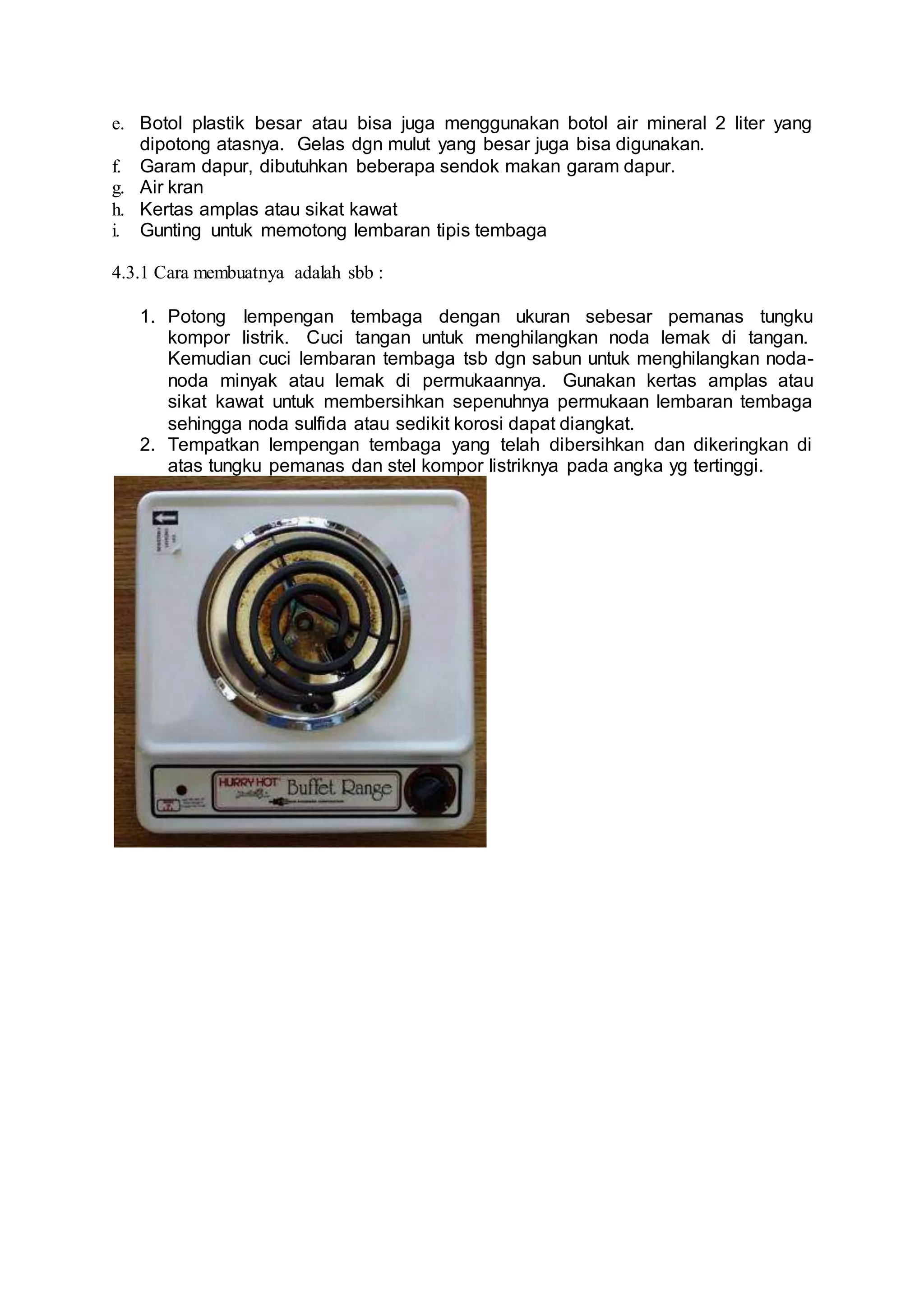 Cara membuat sel surya | DOCX